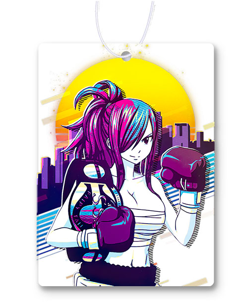 Erza Scarlet 3 Air Freshener – Fresh-a-Rama