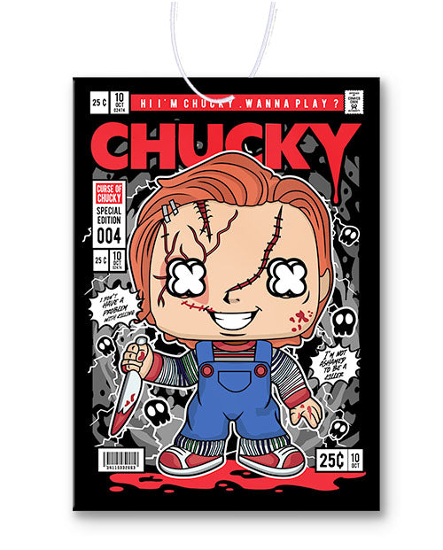 Chucky Comic Air Freshener – Fresh-a-Rama