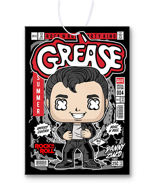 Danny Zuko Grease Comic Air Freshener – Fresh-a-Rama