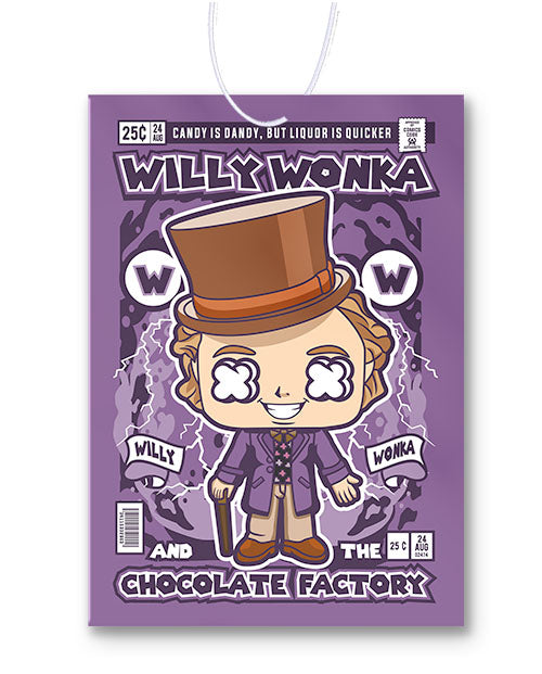 Willy Wonka Comic Air Freshener – Fresh-a-Rama
