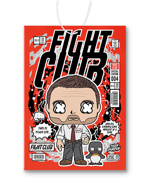 Tyler Durden Fight Club Comic Air Freshener – Fresh-a-Rama